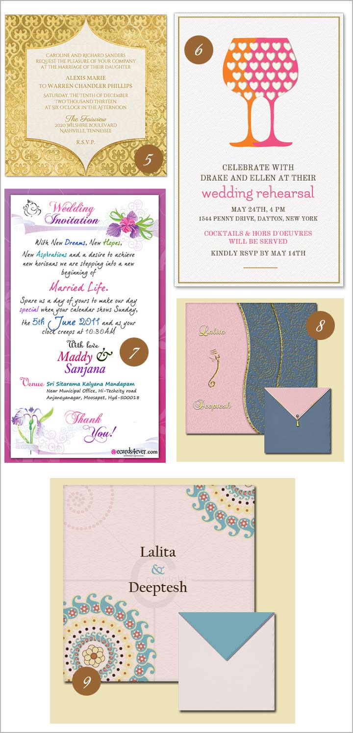 10 Fabulous Online Wedding Invitation Templates That You Must Try Out