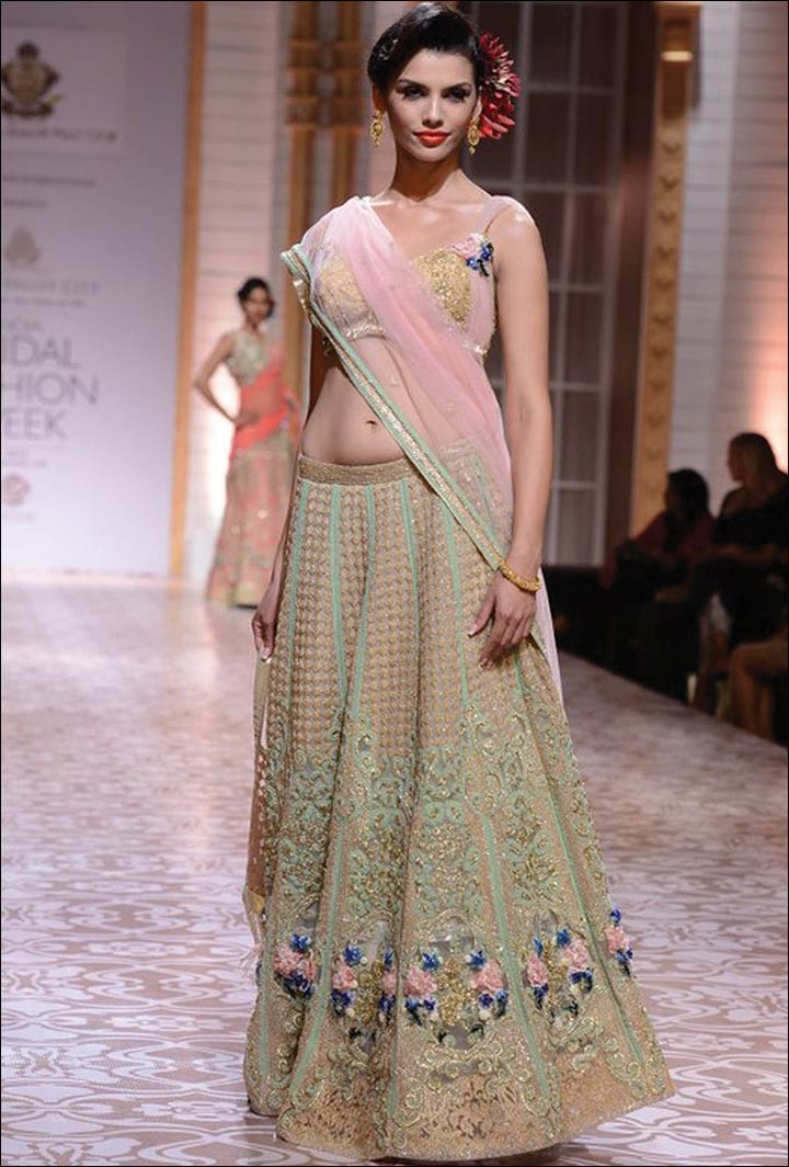 Ghagra Choli For Wedding 25 Gorgeous Indian Lehenga Ensembles